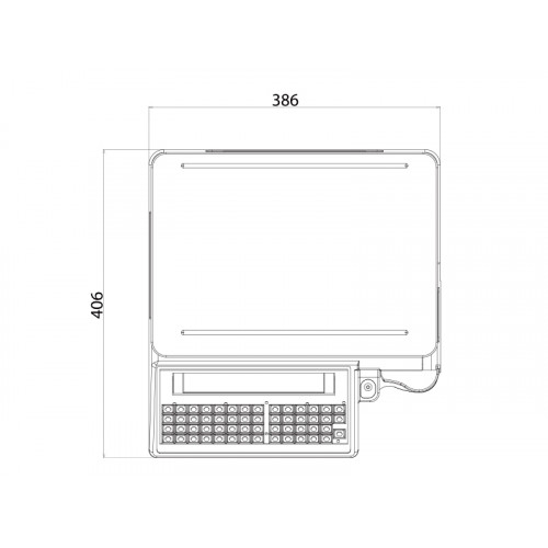 Balanza digital etiquetadora de mostrador SM-320 P 30KG DIGI